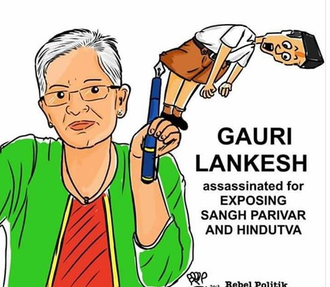 LAST EDITORIAL WRITTEN BY GAURI LANKESH