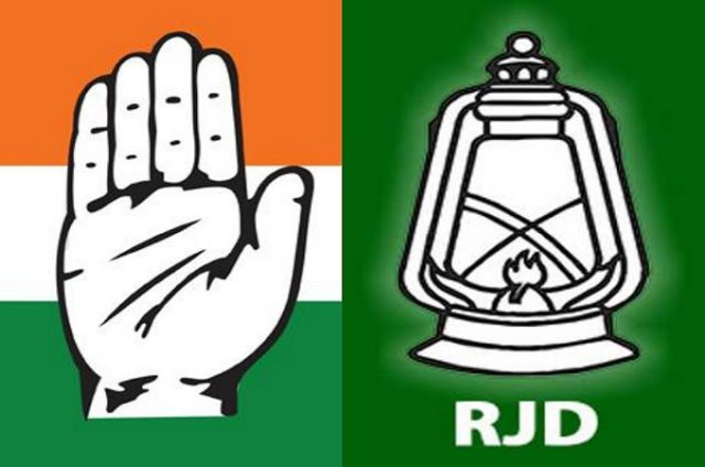 Election symbol of Congress and RJD may be cancelled