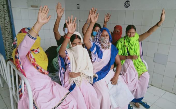 Statewide demonstration of Asha workers continues in Bihar, demand for ...